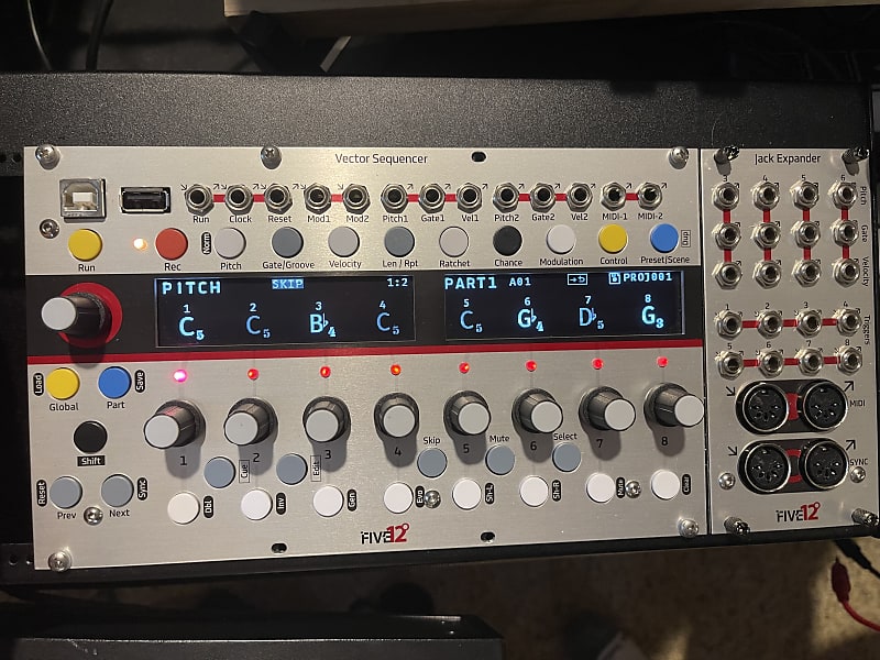 Five12 Vector Sequencer with Jack Expander | Reverb