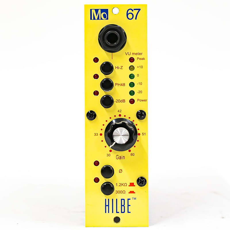 T.H.E. Tom Hilbe Mo'67 500 Series Microphone Preamp - #00010 | Reverb