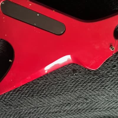 Hamer Scarab II Kahler 1984 - Red | Reverb