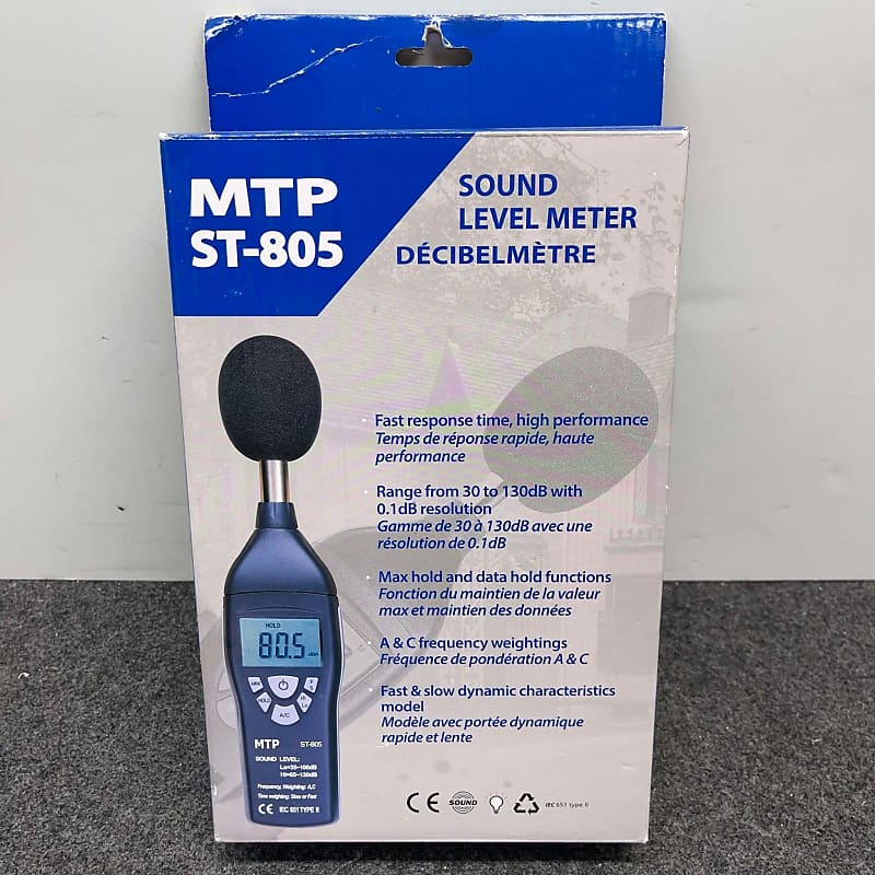 Sound Level Meter MTP Instruments Inc. st-805 | Reverb