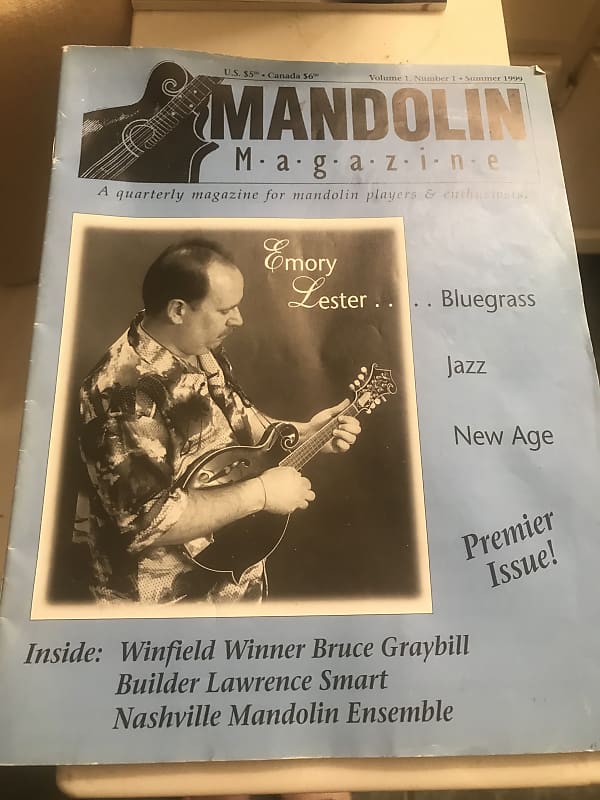 Mandolin Magazine Summer 1999 - Fall 2006 | Reverb