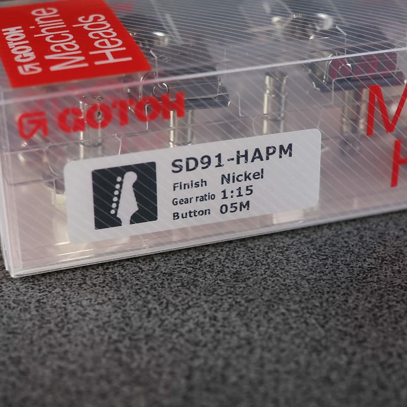 Gotoh SD91-HAPM-05M Nickel Tuners | Reverb