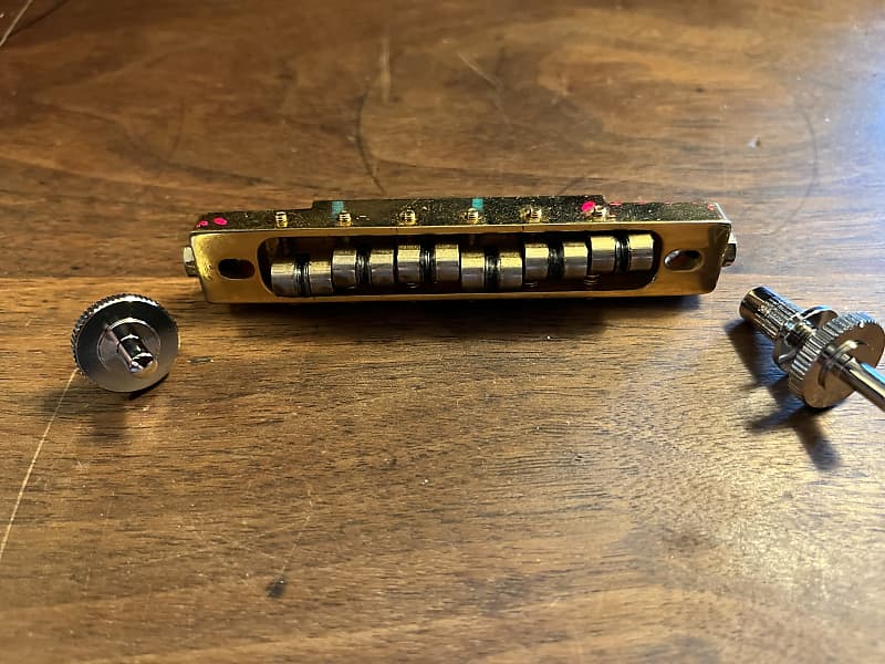 Gretsch Vintage Roller Bridge 1980s - gold | Reverb