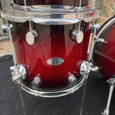 Pdp X7 Maple Drums Set Kit !!! 22x18.12x9.14x12 | Reverb