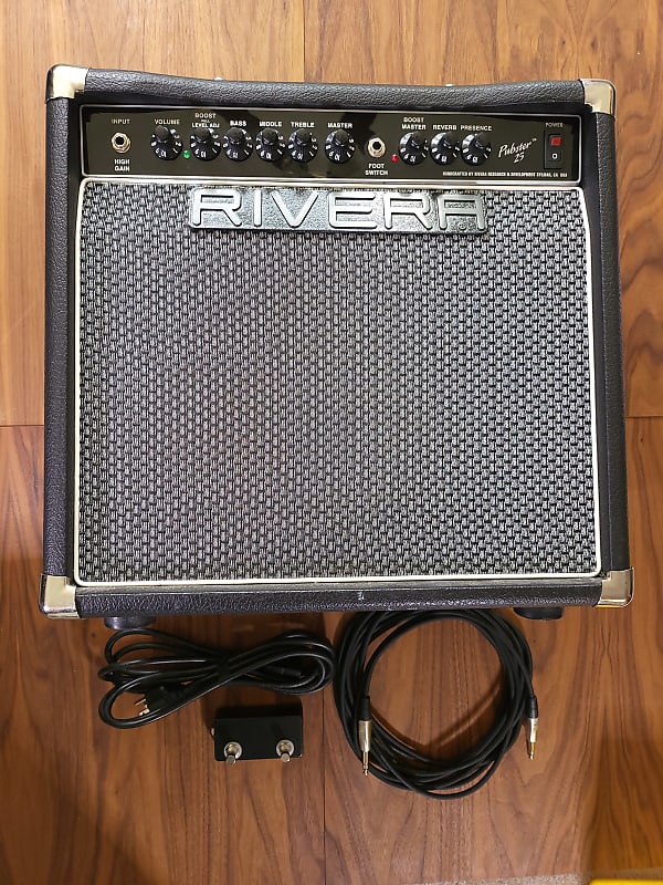 Rivera Pubster 25 Black Tolex | Reverb