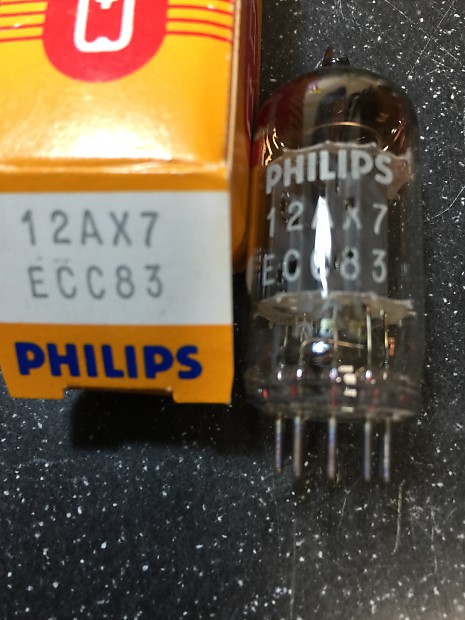 Philips 12AX7 ECC83 Ei made 1975 Smooth Plate NOS | Reverb