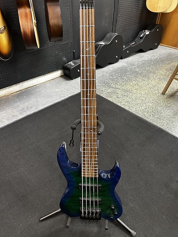 Kiesel Custom Headless 5 string Elec.Bass | Reverb