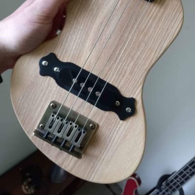 Custom Mini Fretless Bass 2020 Natural | Reverb