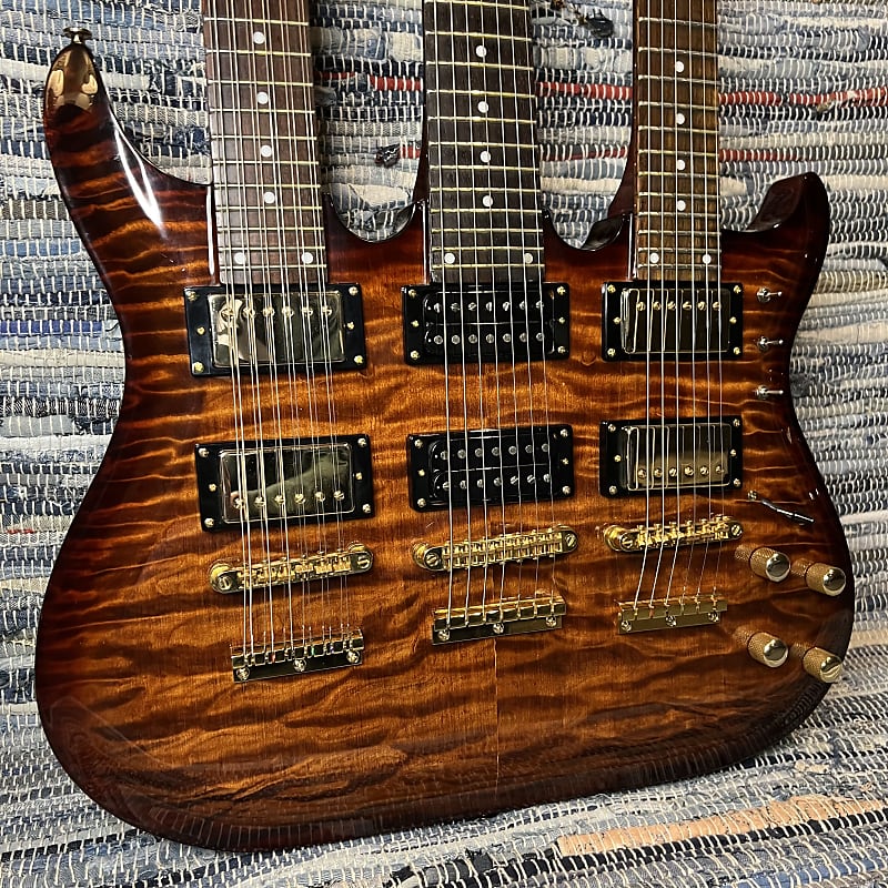 Galveston 6/7/12 Triple Neck Guitar | Reverb