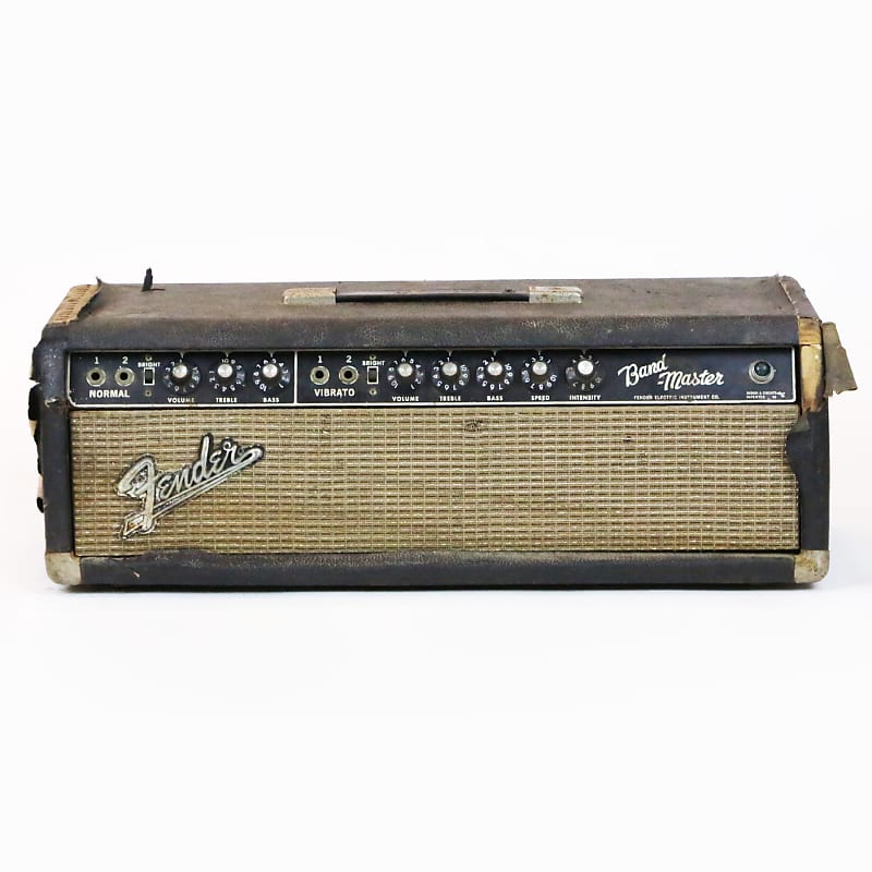 1965 Fender AB763 Bandmaster Amp Vintage Original Tube | Reverb