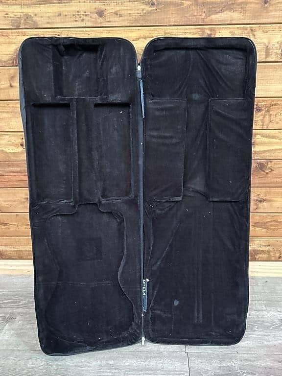 1990s Blue Washburn Polyfoam Guitar or Bass Case | Reverb