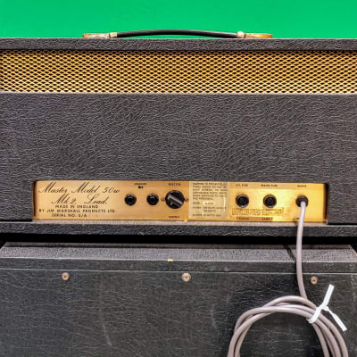 Vintage 1977 Marshall JMP 2204 Mk2 50-watt Half Stack / All | Reverb