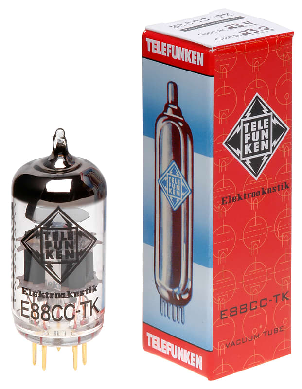 TELEFUNKEN Elektroakustik E88CC-TK (6922) Black Diamond | Reverb
