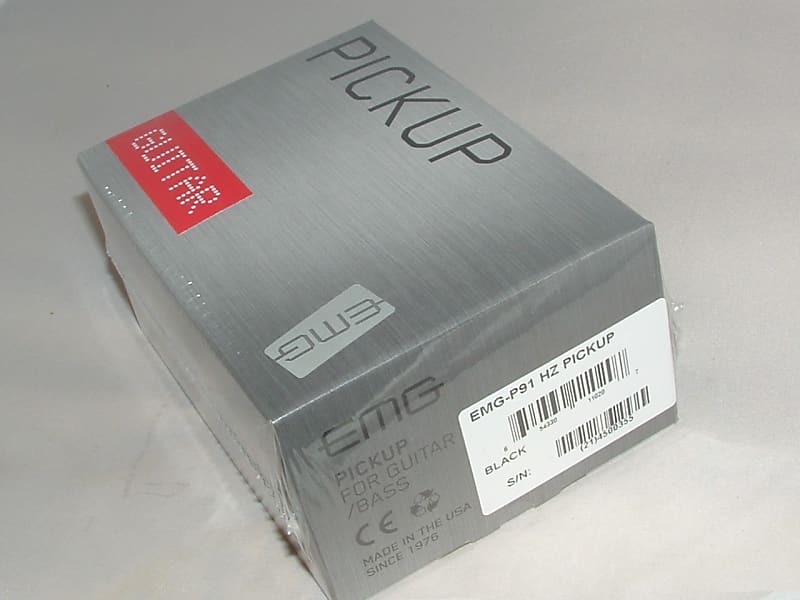 EMG P91HZ Passive P-90 Sized Humbucker (Black) New with | Reverb