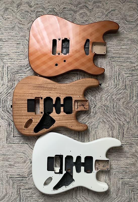 Warmoth Charvel Box o Bodies Super Strat Custom Floyd Rose | Reverb