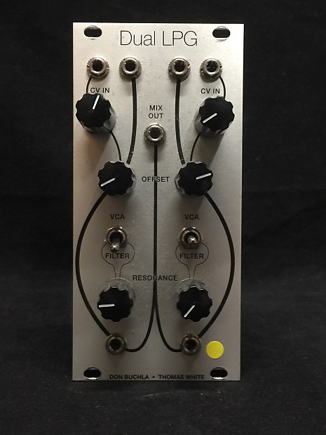 Don Buchla & Thomas White DUAL LPG eurorack synthesizer | Reverb