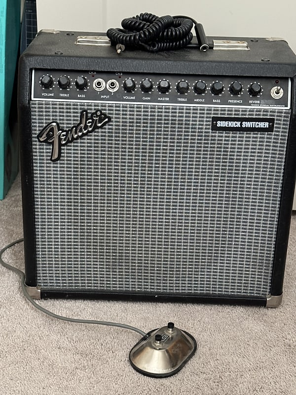 Fender Sidekick Switcher 1980s - Black | Reverb