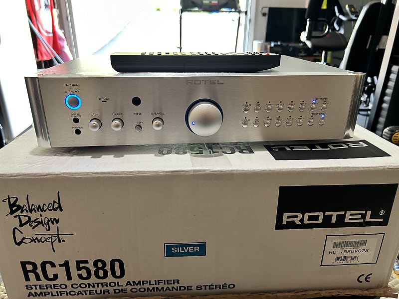 Rotel RC 1580 2011-2014 - Silver | Reverb