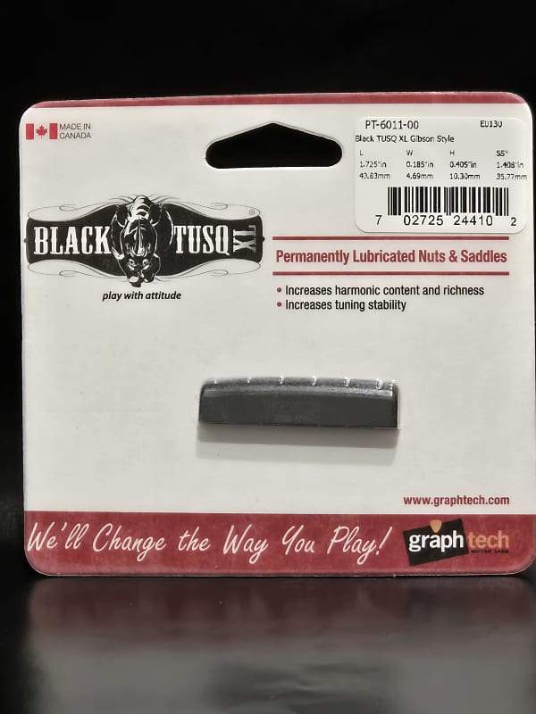 Graph Tech Model 6011-00 Nut Slotted L43.83mm (Select | Reverb