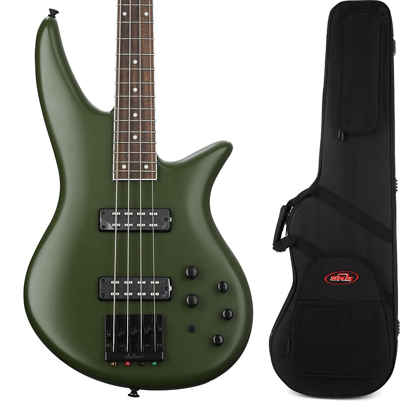Jackson X Series Spectra SBX IV Electric Bass - Matte Army | Reverb