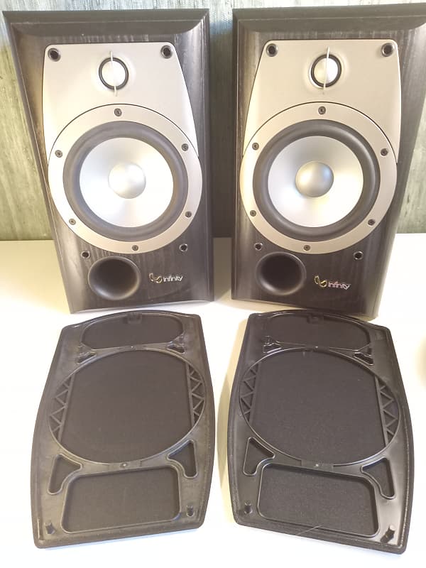 Infinity Alpha 20 Bookshelf Speakers Sequential Serials | Reverb