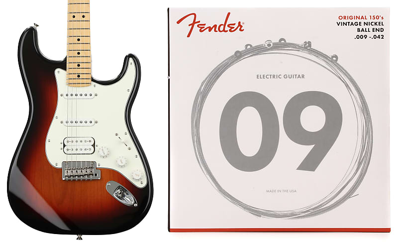 Fender Player Stratocaster HSS - 3-Tone Sunburst with Maple | Reverb