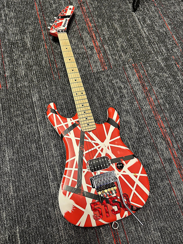 GMW Kramer EVH 5150 Striped Replica Tribute Guitar | Reverb