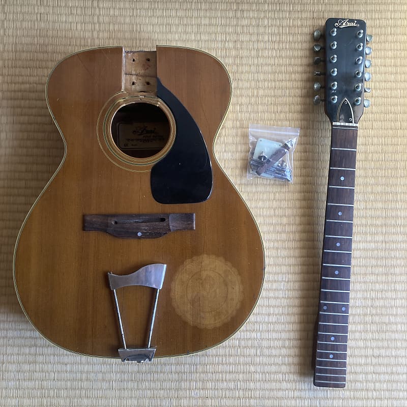Vintage 1970s ☆ Japanese 12-String Acoustic Guitar Aria | Reverb