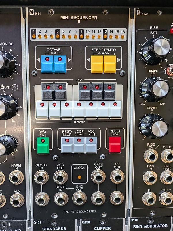 Synthetic Sound Labs Mini Sequencer II – Model 1651 2020s - | Reverb