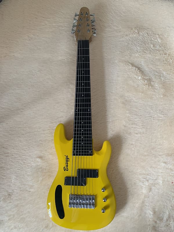 8 String Bass /5 String Fretless Bass Busuyi Double Neck | Reverb