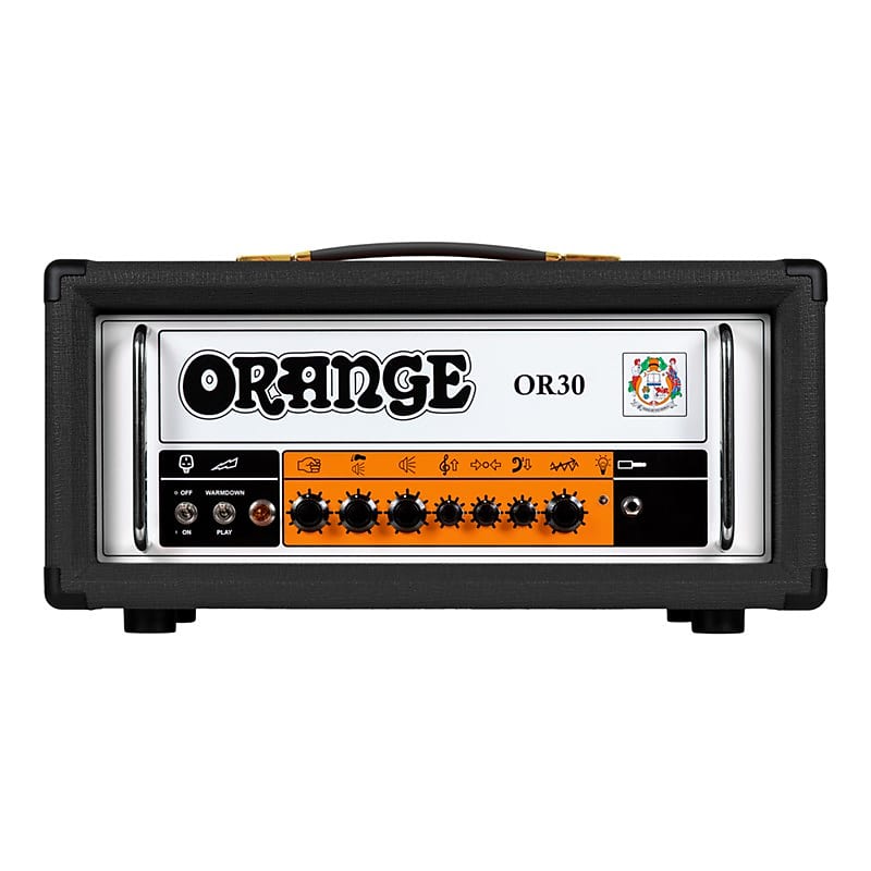 Orange OR30 30w Valve Amp Head, Black | Reverb