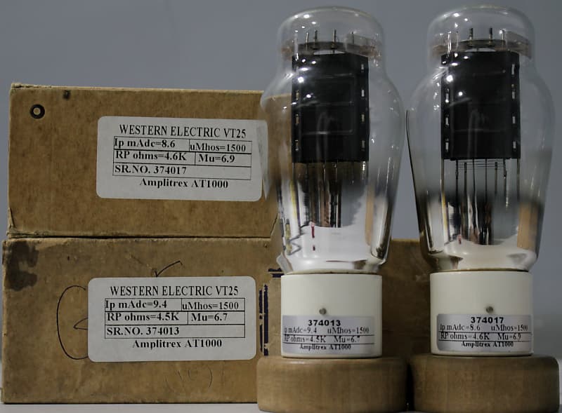 1MP VT25 WESTERN ELECTRIC Leaf Getter Made in USA Amplitrex | Reverb