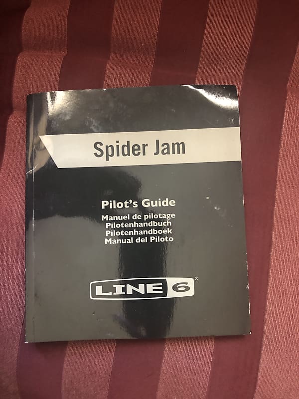 LINE 6 Spider Jam Pilot's Guide Manual w/ warranty and | Reverb