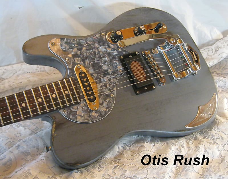 Custom set neck Tele by Bill Harden | Reverb