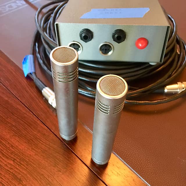 Calrec Cm-652 stereo microphone pair c 1970s 1980 (neumann | Reverb