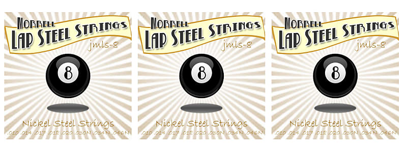 Morrell JMLS-8 Premium 8-String Lap Steel Guitar Strings | Reverb