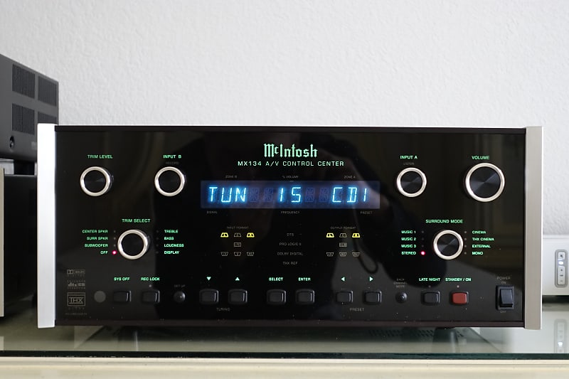 McIntosh MX134 A/V Great preamp/processor - excellent | Reverb