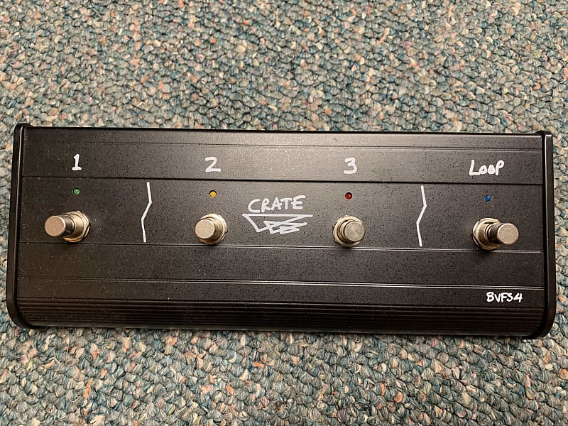 Crate BVFS4 footswitch for BV150 and BV300 | Reverb