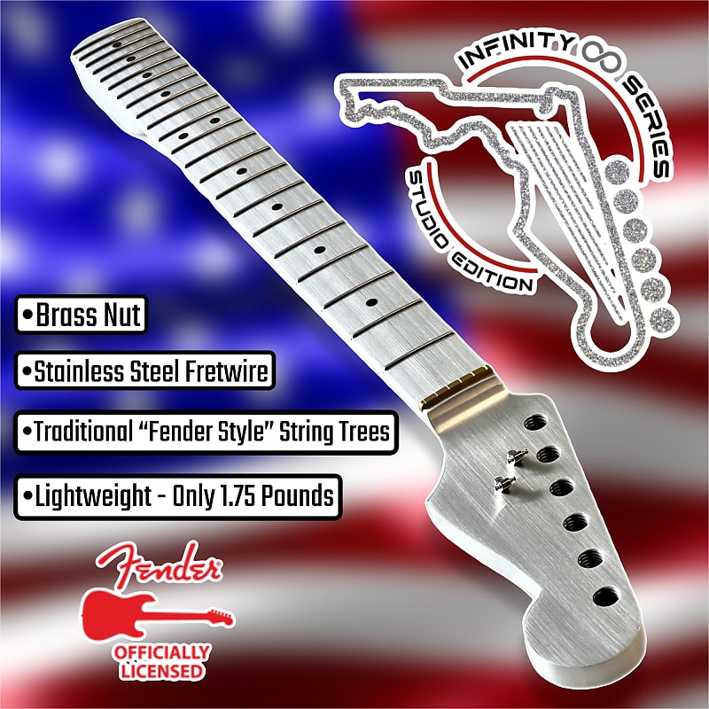 *NEW* Fender® Licensed Aluminum Guitar Neck -Infinity | Reverb Canada