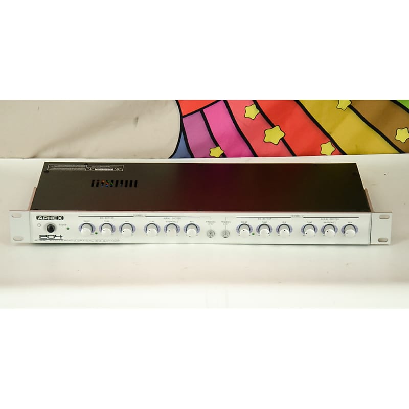 Used Aphex 204 Aural Exciter and Optical Big Bottom Rack Unit | Reverb