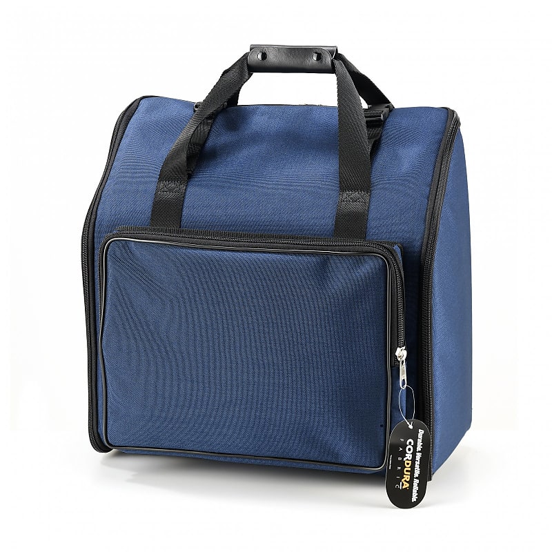 NEW Blue Fuselli Soft Case Gig Bag for Accordion 21.5" x 19" | Reverb