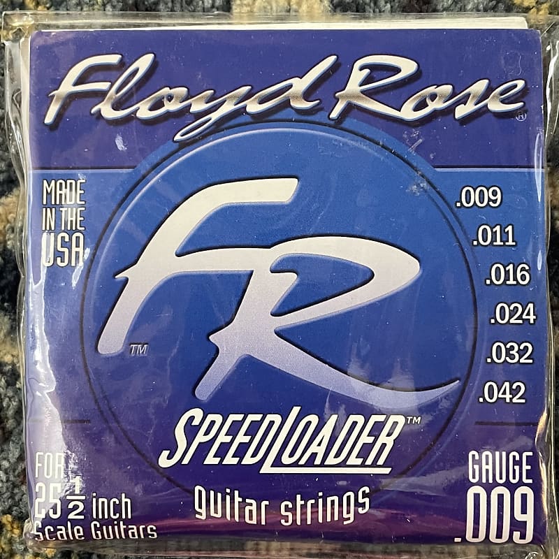 Floyd Rose Speedloader 9-42 gauge Guitar Strings for 25.5in | Reverb