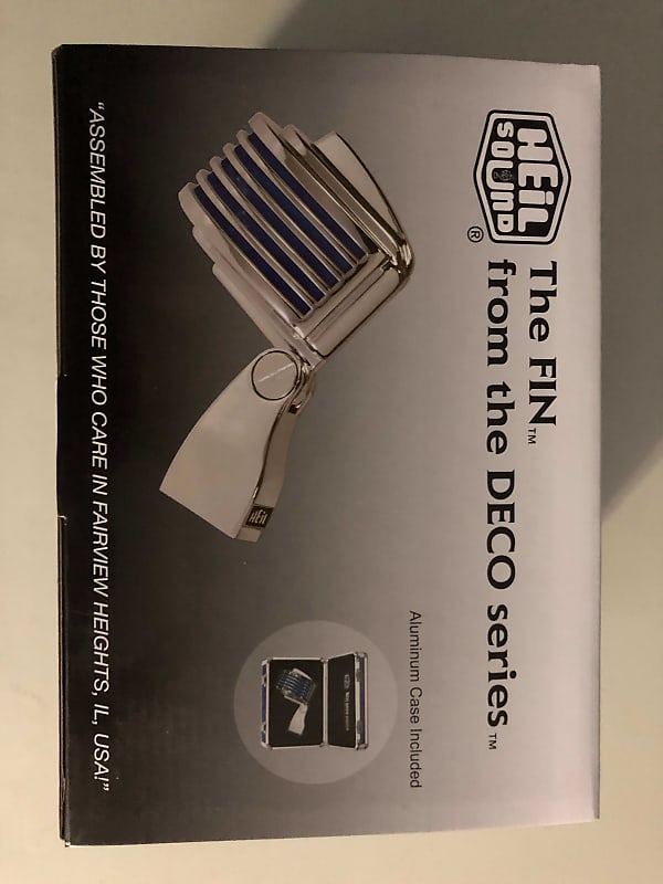 Mint Heil The Fin Dynamic Microphone with Aluminum Case | Reverb