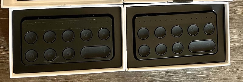 Two ROLI TouchBlock MIDI Control Surfaces 2010s - Black | Reverb