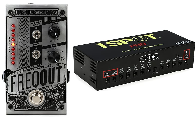 DigiTech FreqOut Natural Feedback Creation Pedal Bundle with | Reverb
