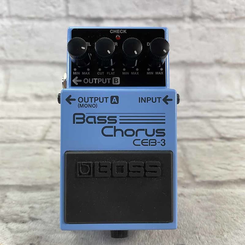 Used: Boss CEB-3 Bass Chorus Pedal | Reverb
