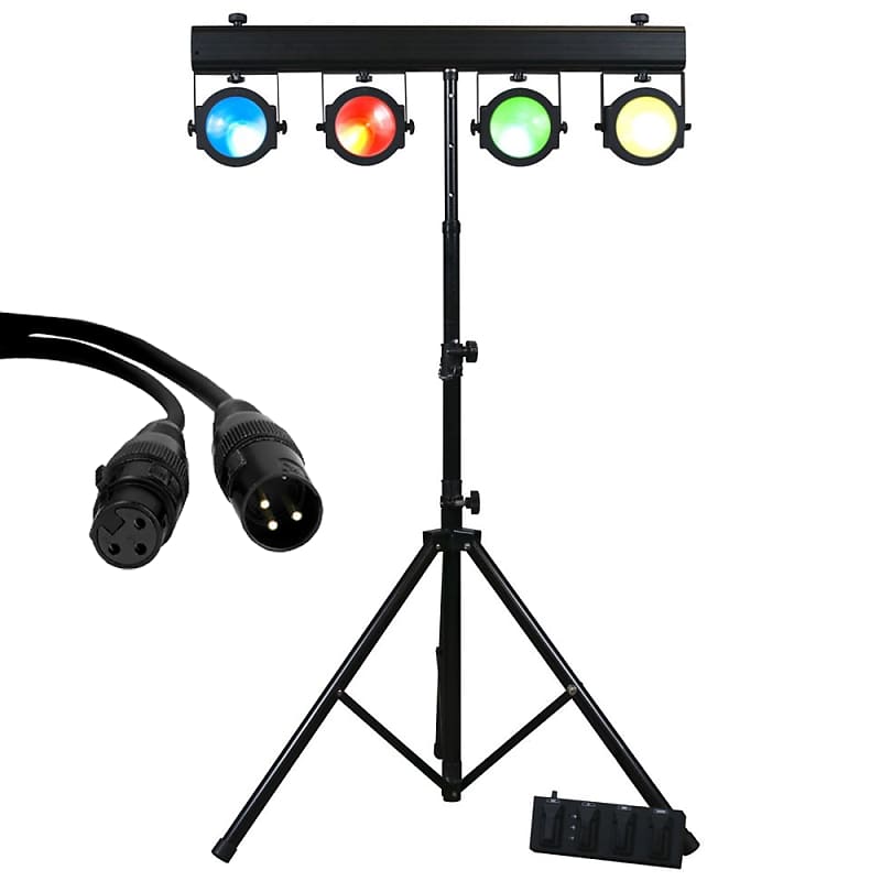 ADJ Dotz TPar System RGB COB Par System w/ Stand, Soft Case | Reverb