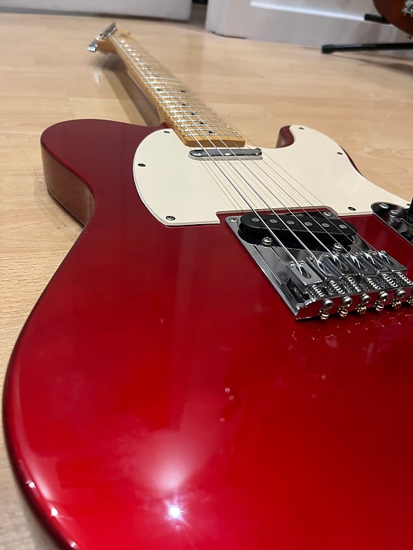 Squier Telecaster – Affinity Series, Gloss Red - GREAT | Reverb