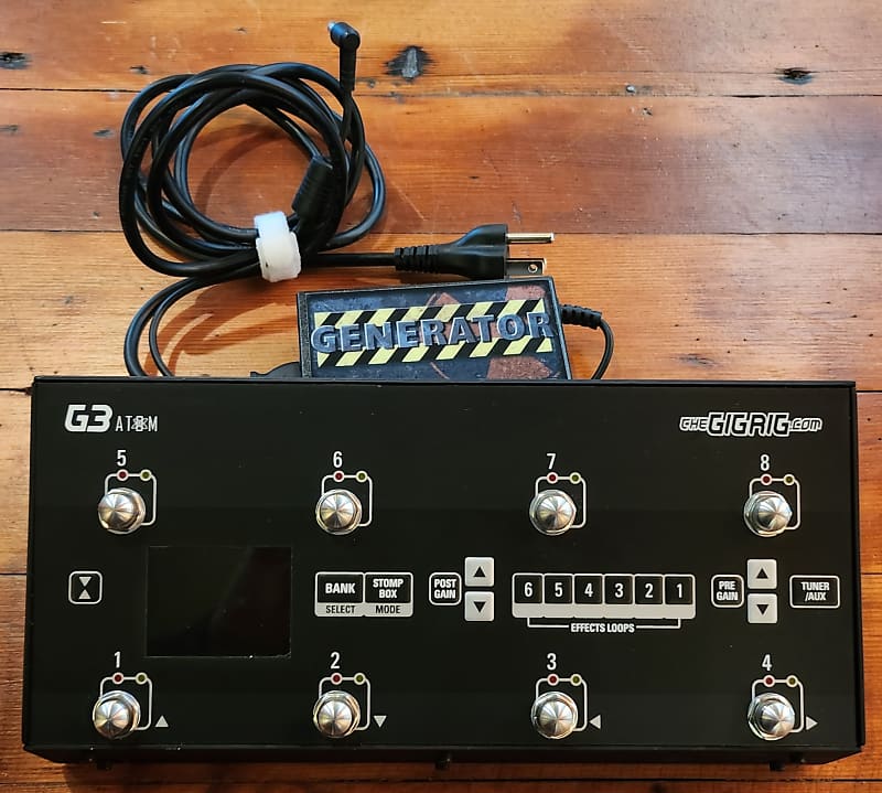 THE GIG RIG 3 ATOM GUITAR PEDAL SWITCHING SYSTEM W POWER | Reverb