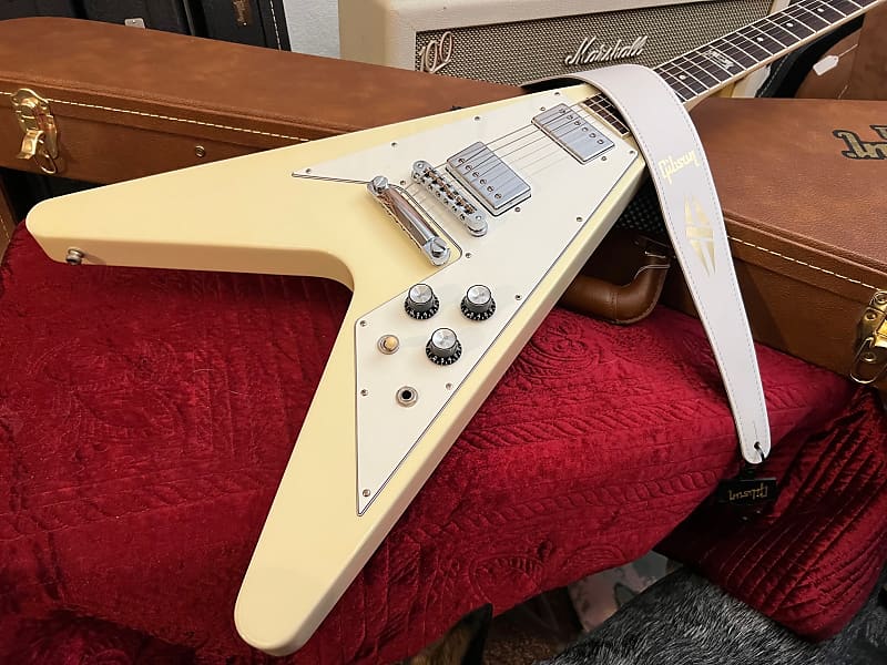 Gibson // Flying V 120th Anniversary 2014 - White | Reverb